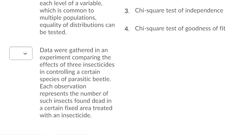Solved Match problems to procedures. Does the data validate | Chegg.com