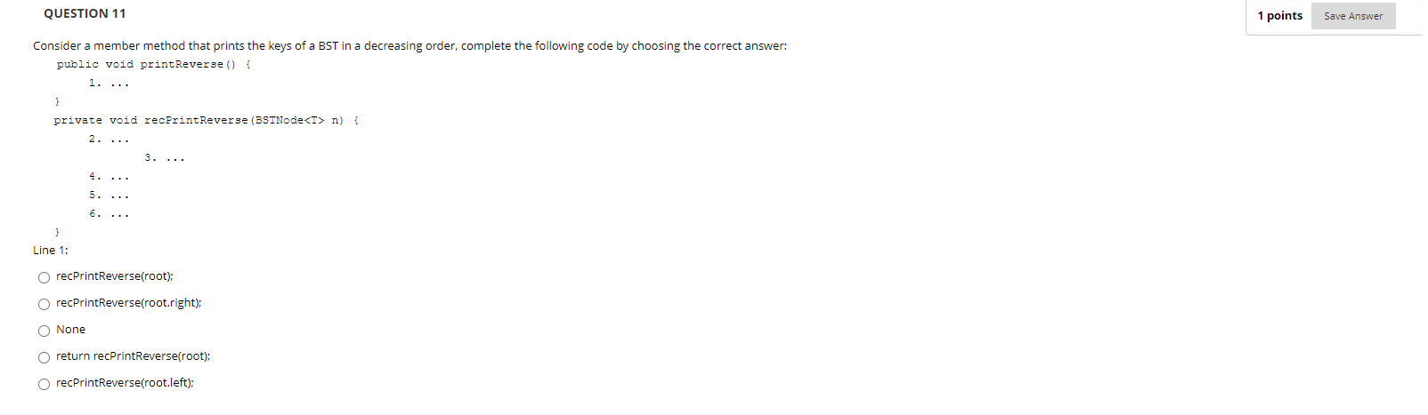 Solved QUESTION 9 Suppose the keys 7,5, 1,8, 3 are inserted | Chegg.com