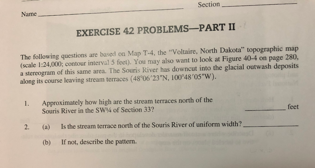 Solved Section Name EXERCISE 42 PROBLEMS-PART II The | Chegg.com