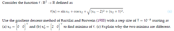 Solved Consider the function f:R2→R ﻿defined | Chegg.com