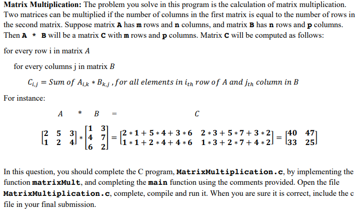 Solved #include #define SIZE 4 // The prototype | Chegg.com