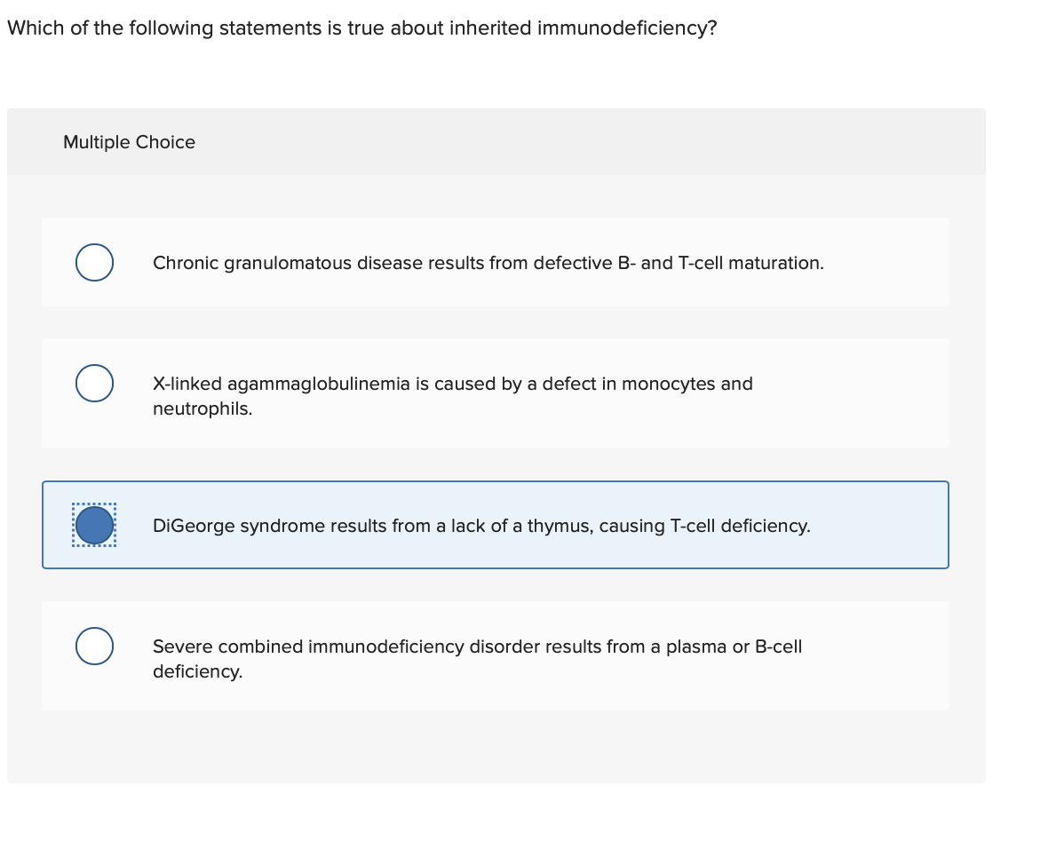 Solved Which of the following statements is true about | Chegg.com