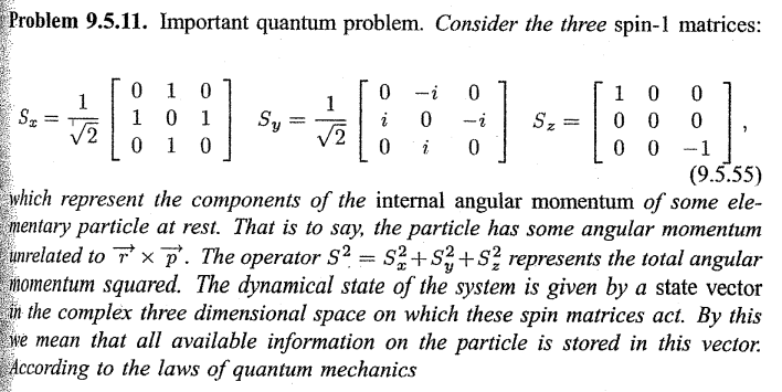 Solved Problem 9.5.11. Important quantum problem. Consider | Chegg.com