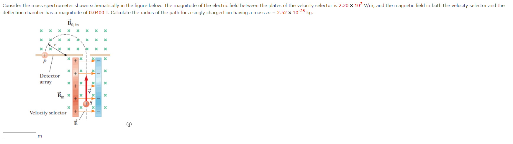 Solved (a) Find the cyclotron frequency for the protons in | Chegg.com