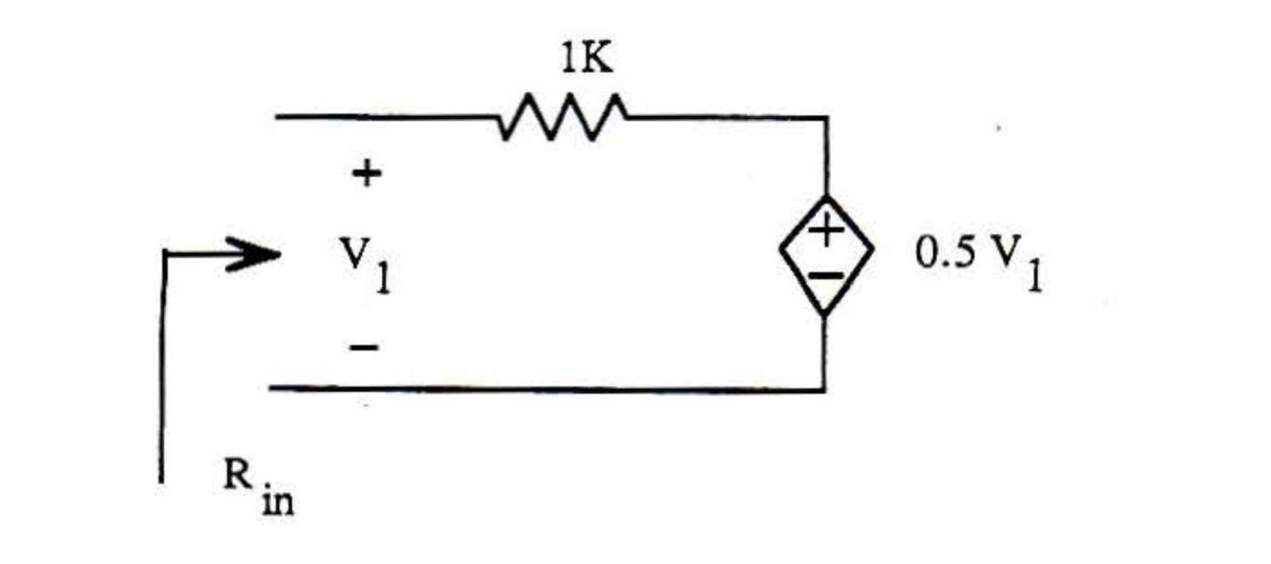 Solved Find the input Resistance Rin. Thanks. | Chegg.com Solved Find the input Resistance Rin. Thanks. | Chegg.com