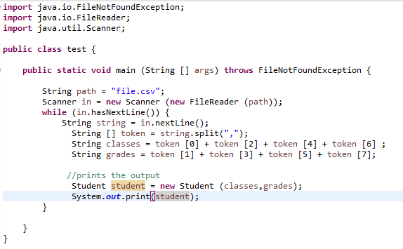 Solved Help needed ASAP - How to make this program print in | Chegg.com