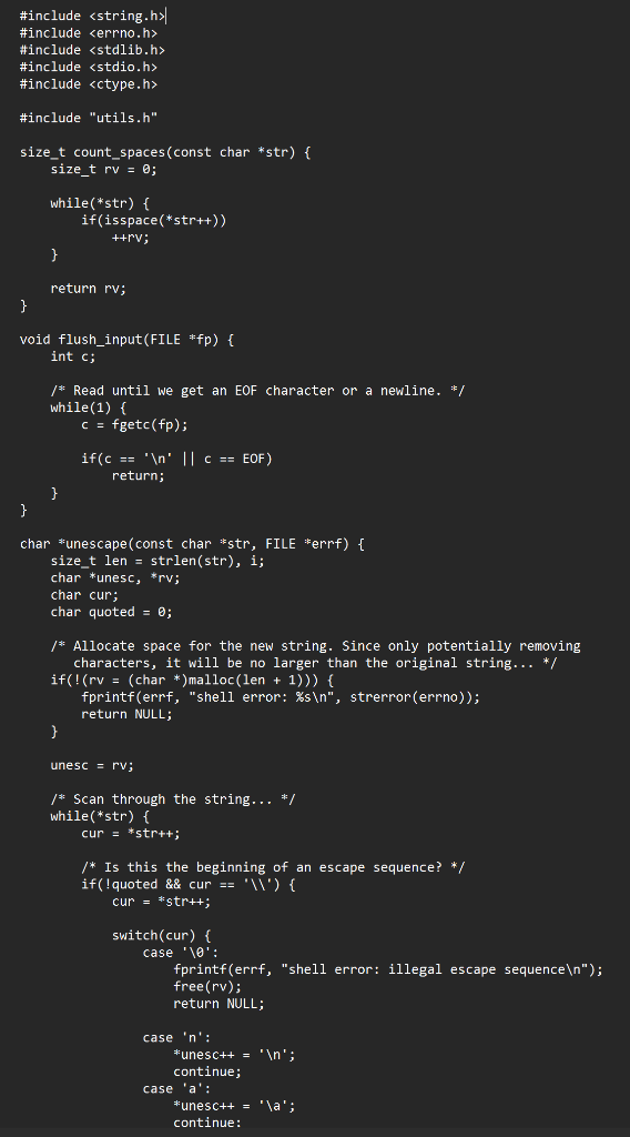 In part 1 of this assignment, you will be writing a C | Chegg.com