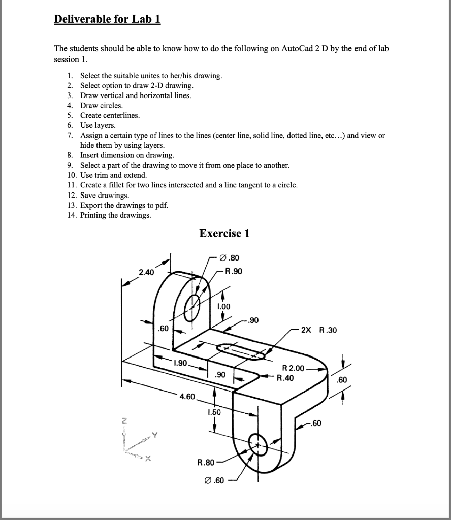 Solved Deliverable for Lab 1 The students should be able to | Chegg.com