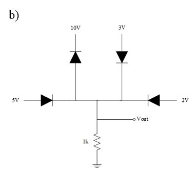 Solved 1) Find output voltage Vout for the circuits below. | Chegg.com