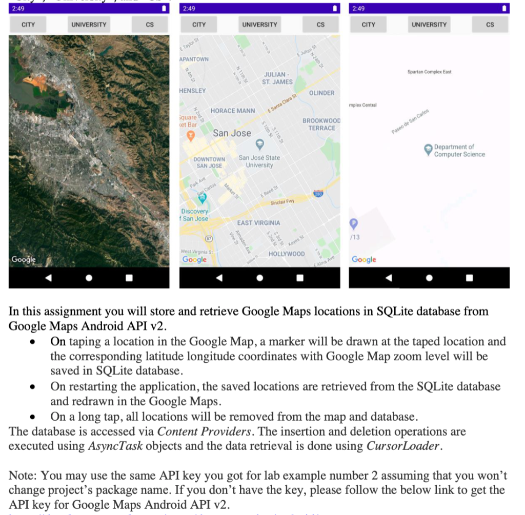 (Android Studio App) 1) Create a class named | Chegg.com