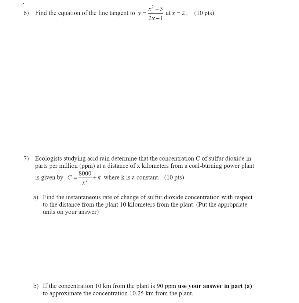Solved You must show all work in a neat and organized manner | Chegg.com