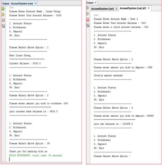 Solved Using IntelliJ/java Implement a class called Account | Chegg.com