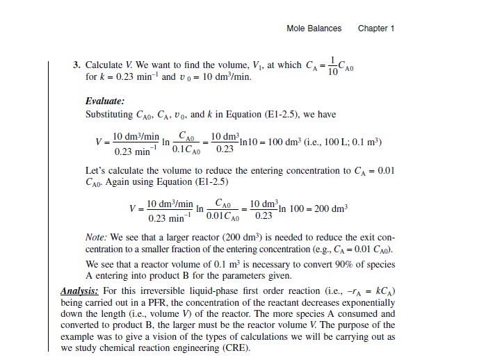Solved Major: Chemical Engineering Class: Chemical Reaction | Chegg.com