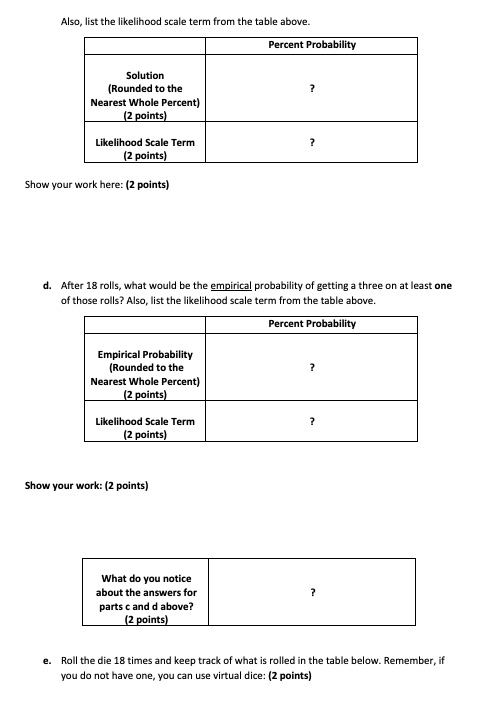 Solved MATH125: Unit 8 Submission Assignment Answer Form | Chegg.com