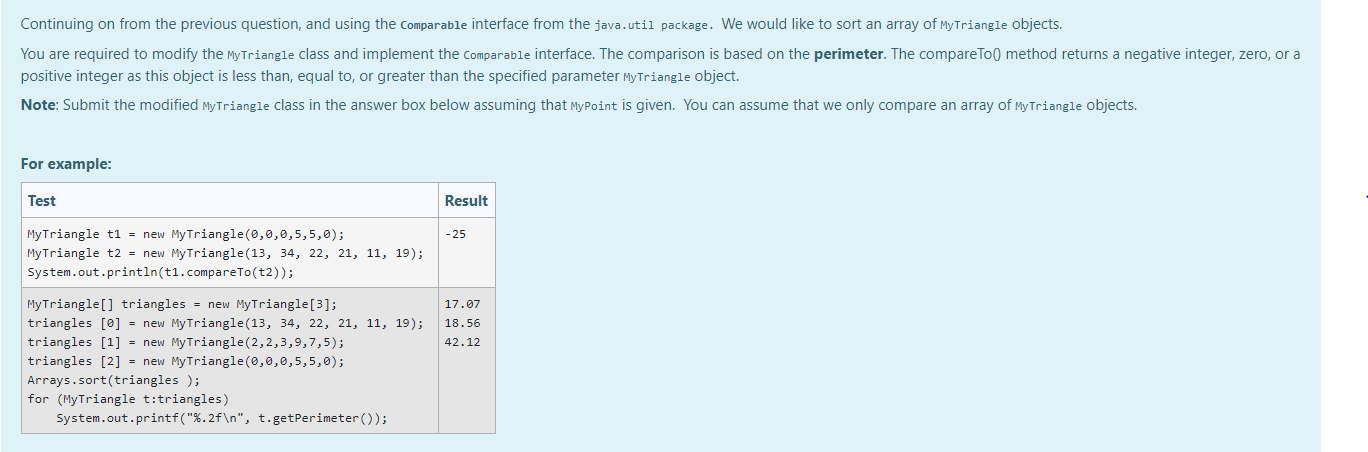 Solved Using MyTriangle and MyPoint how do you add these | Chegg.com