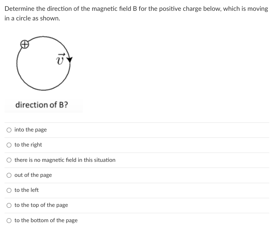Solved Determine the direction of the current (flow of | Chegg.com
