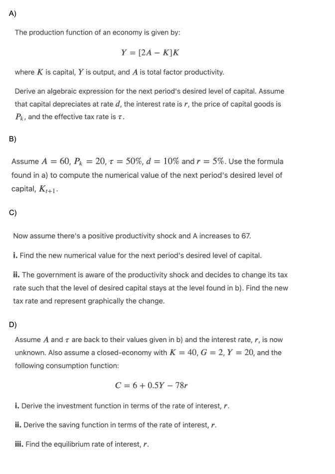 Solved Please answer all parts of the question and provide a | Chegg.com