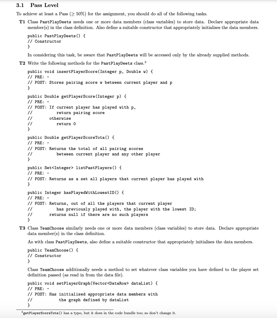 Solved package student; public class DataRow { private | Chegg.com