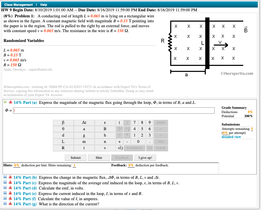 Solved Class Management | Help HW 9 Begin Date: 8/10/2019 | Chegg.com