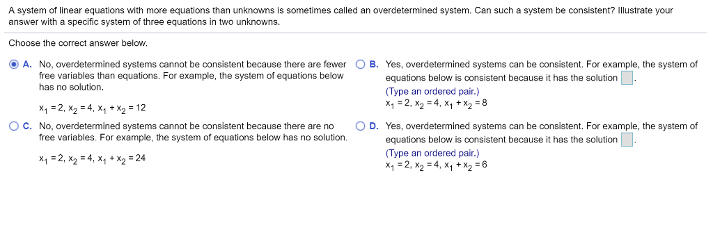 Solved Determine The Value S Of H Such That The Matrix Is