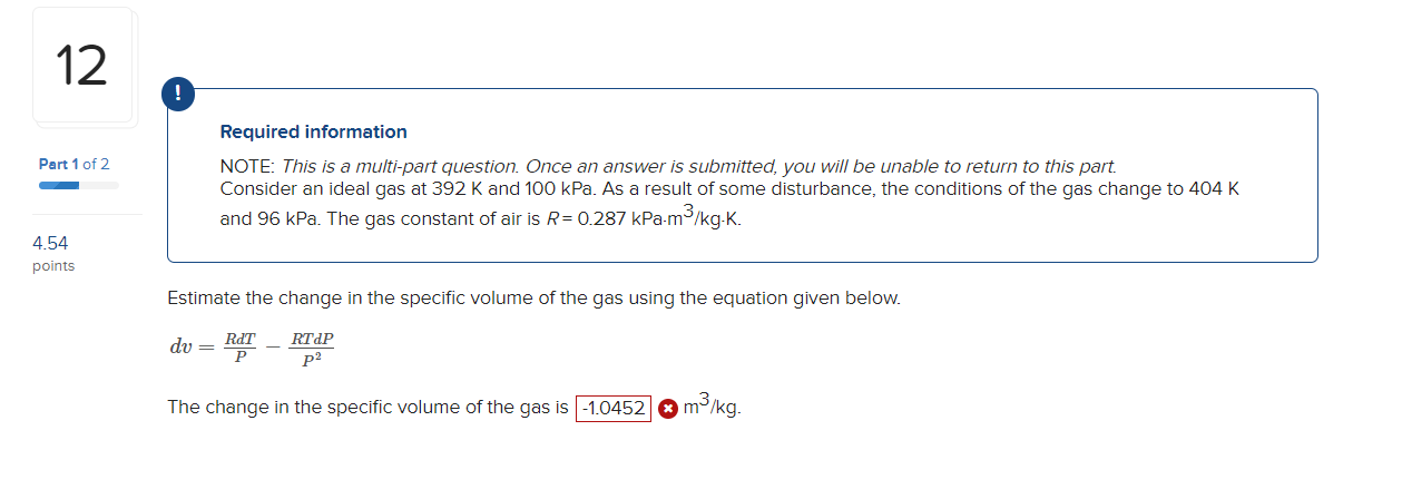 Solved Required information NOTE: This is a multi-part | Chegg.com