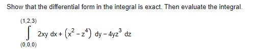 Solved Show that the differential form in the integral is | Chegg.com