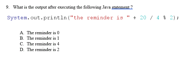 Solved 8 Suppose Ch Is A Char Variable With Value ‘a What 