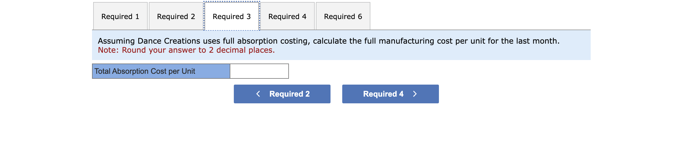Solved PA5-7 (Static) Comparing Full Absorption and Variable | Chegg.com