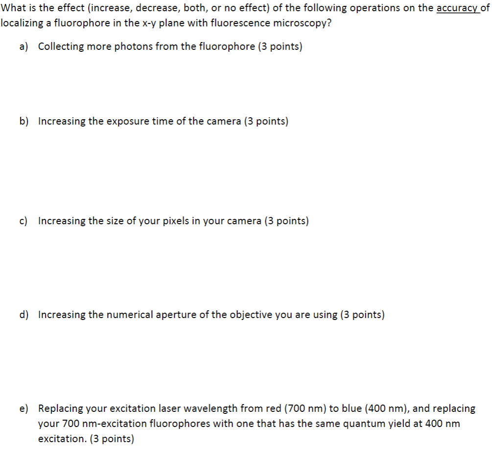 Solved What Is The Effect Increase Decrease Both Or No 8779
