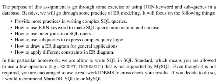 Solved The purpose of this assignment is go through some | Chegg.com