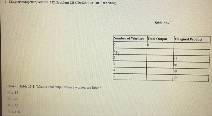Solved 4. Chapter mazpe08r, Section.132, Problem 028 (ID: | Chegg.com