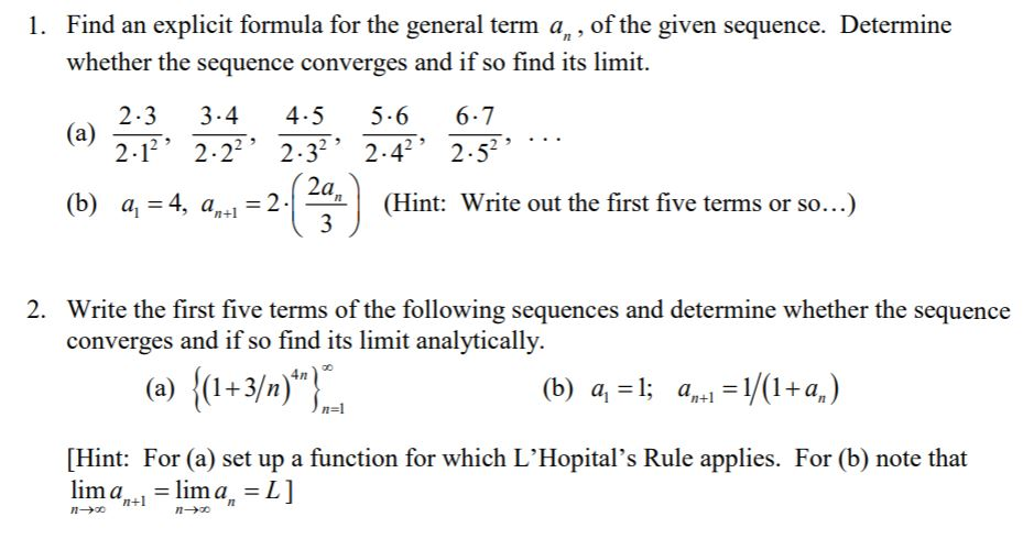 How To Find Explicit Formula : So here is what i have. - Download PDF ...