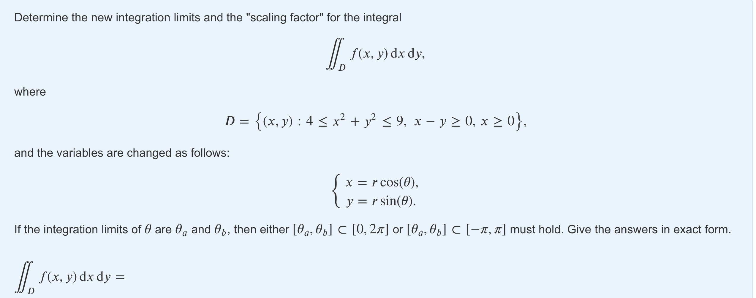 Solved The only problem I have in this question is I don't | Chegg.com