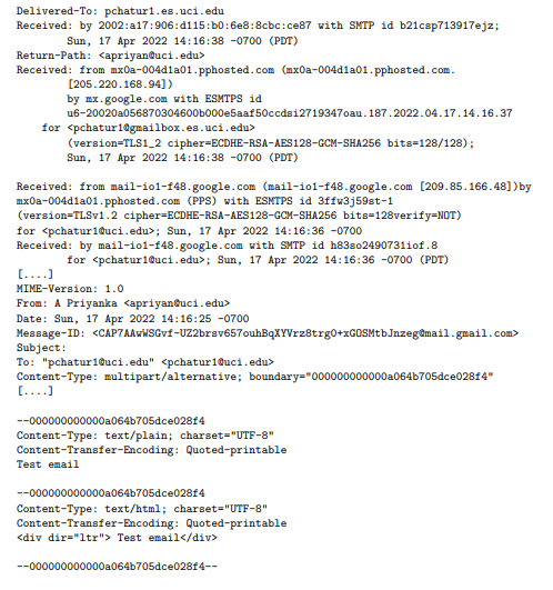 Solved Delivered-To: pchaturi.es.uci.edu Received: by | Chegg.com