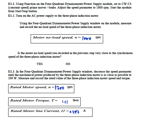 Solved C3. Using the data recorded in Table E2.3, calculate | Chegg.com