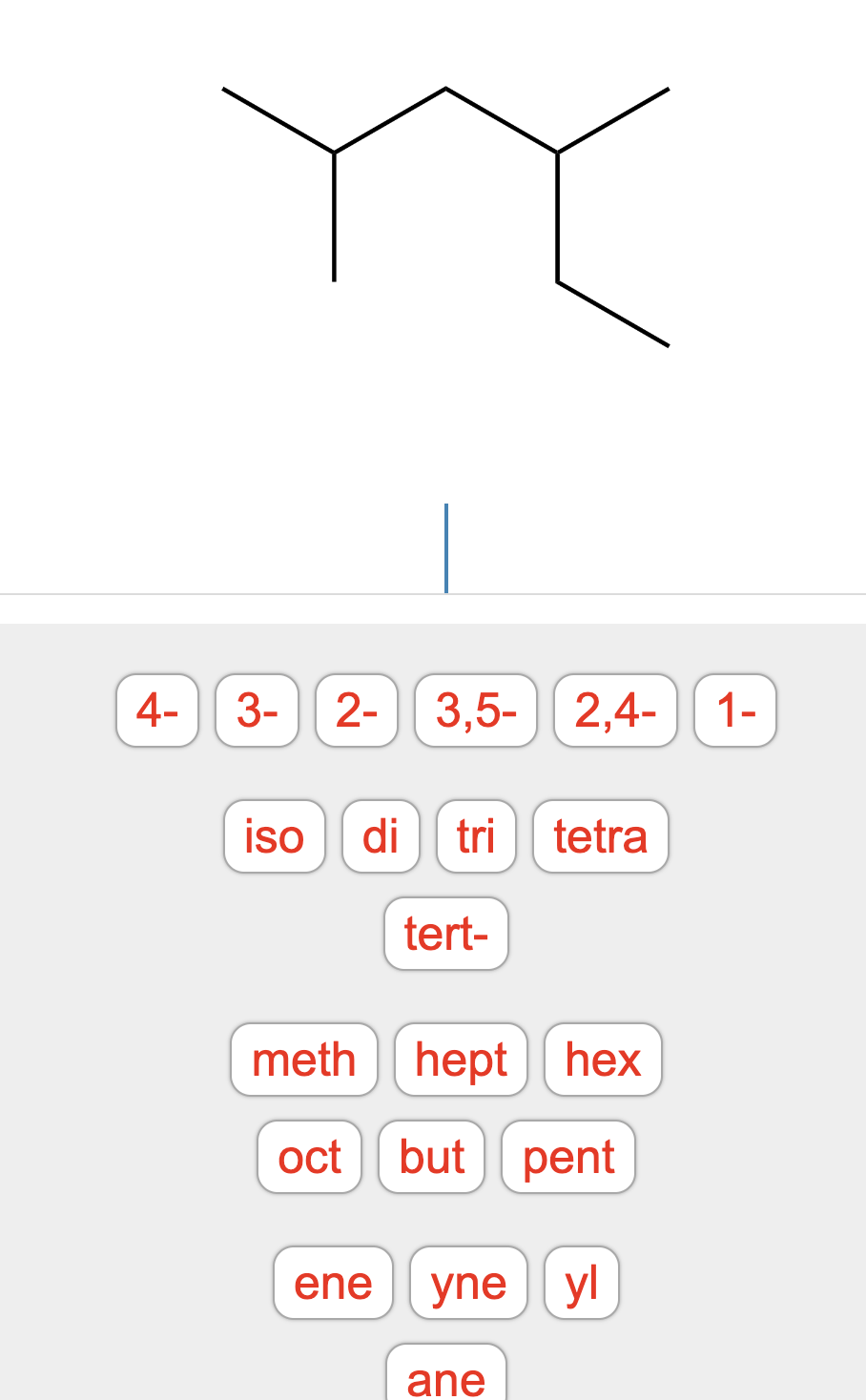 Solved Provide the correct IUPAC name for the skeletal | Chegg.com