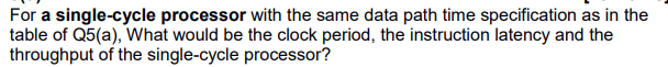 Solved Assuming a multi-cycle and pipelined computer | Chegg.com