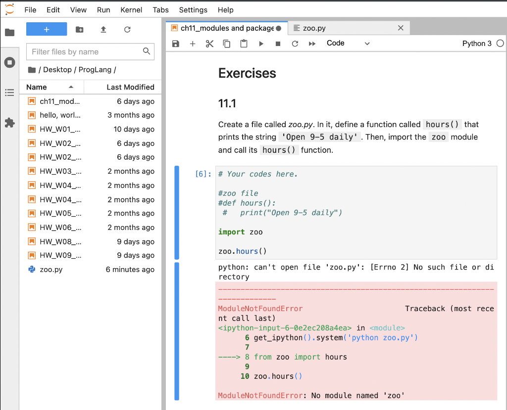 Solved File Edit View Run Kernel Tabs Settings Help + 1 c | Chegg.com