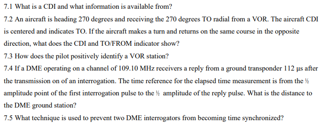 Solved 7.1 What is a CDI and what information is available | Chegg.com
