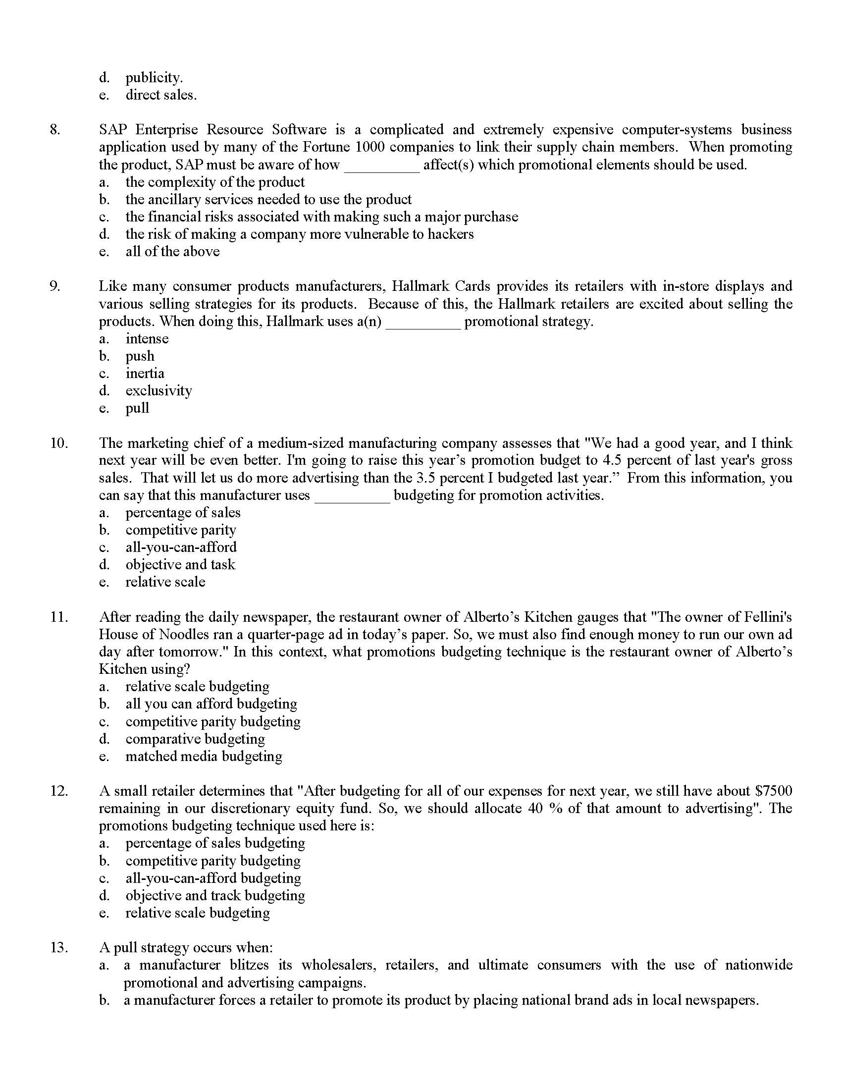Solved please chose the write answer then briefly justified | Chegg.com