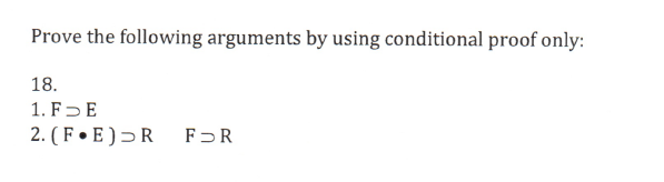 Solved Prove the following arguments by using conditional | Chegg.com