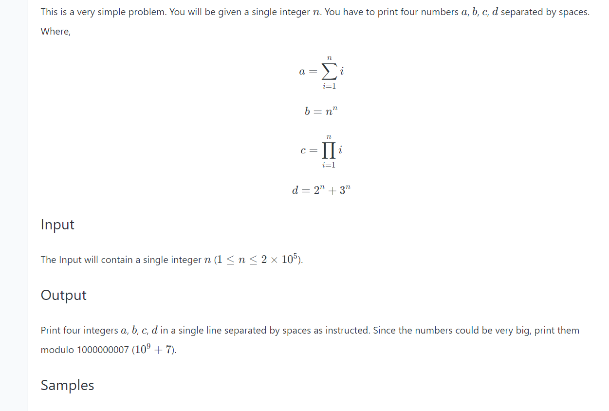 Solved This is a very simple problem. You will be given a | Chegg.com