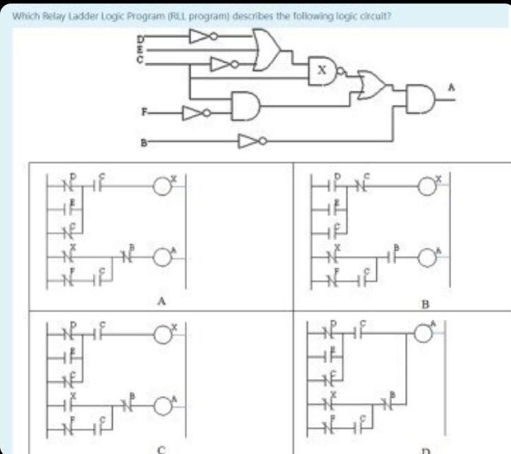Solved Which Delay Ladder Logic Program (rul program | Chegg.com