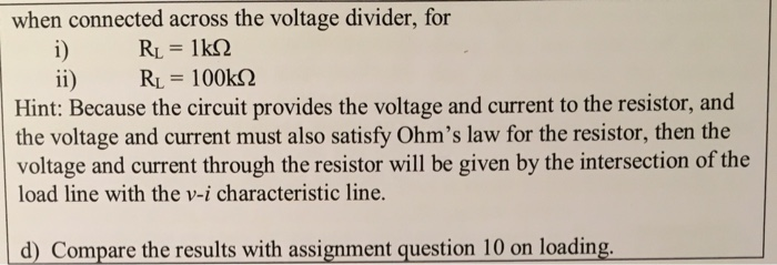 Solved a) Plot the v-i characteristic curve for the output | Chegg.com