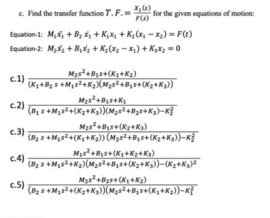 Solved KE K2 Br Friction Surface a. Find the equation of the | Chegg.com