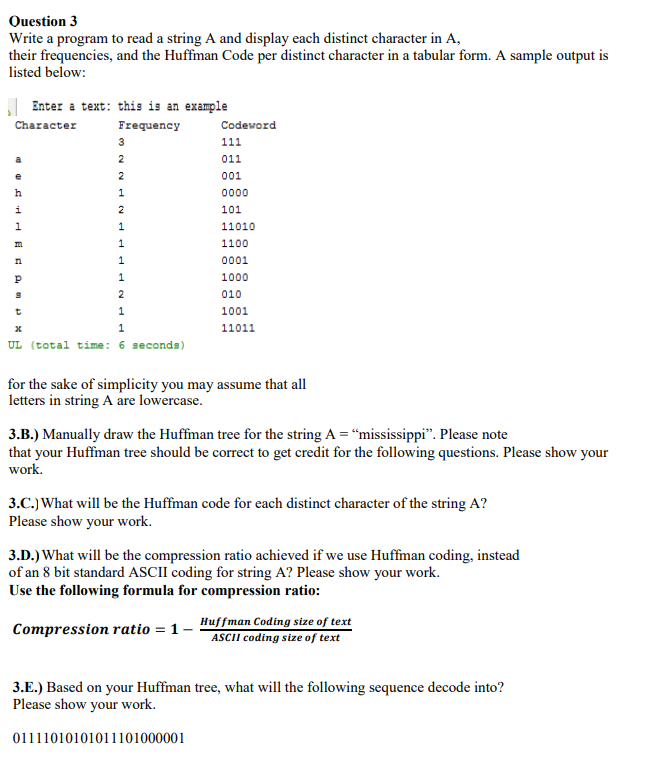 Solved Ouestion 3 Write a program to read a string A and | Chegg.com Solved Ouestion 3 Write a program to read a string A and | Chegg.com