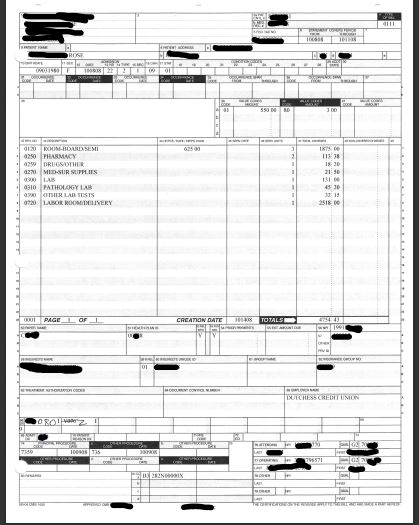 Please analyze the UB04. Each box/field is identified | Chegg.com