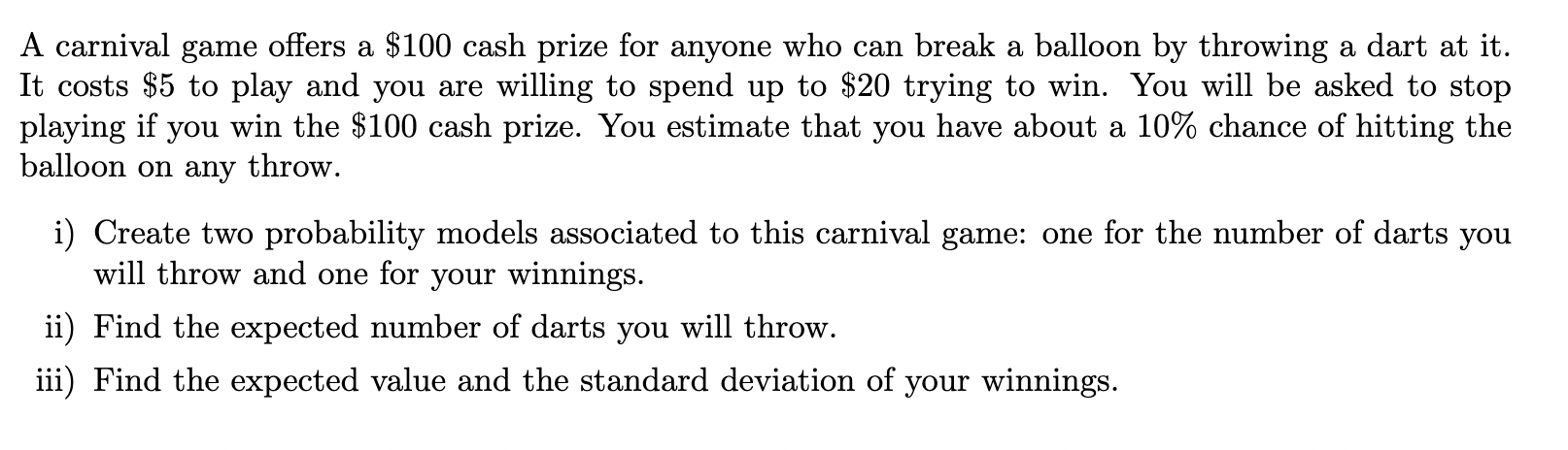 a)How to create a probability distribution with a | Chegg.com