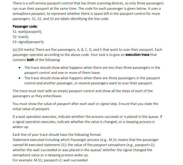 Solved please follow the given format Each line of your | Chegg.com