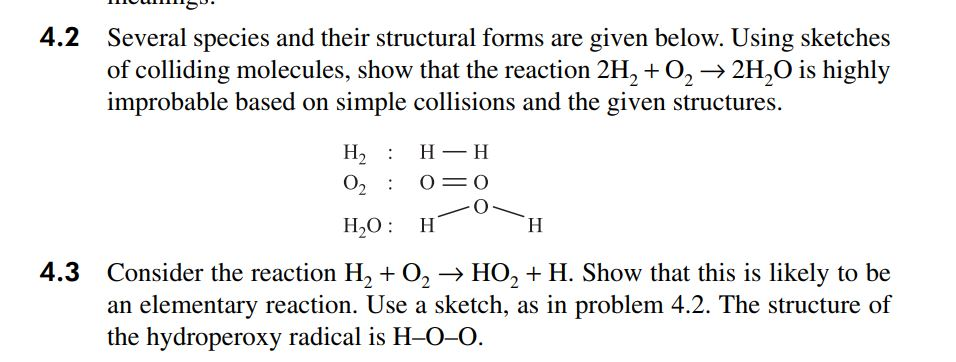 Solved no 4.2 Several species and their structural forms are | Chegg.com
